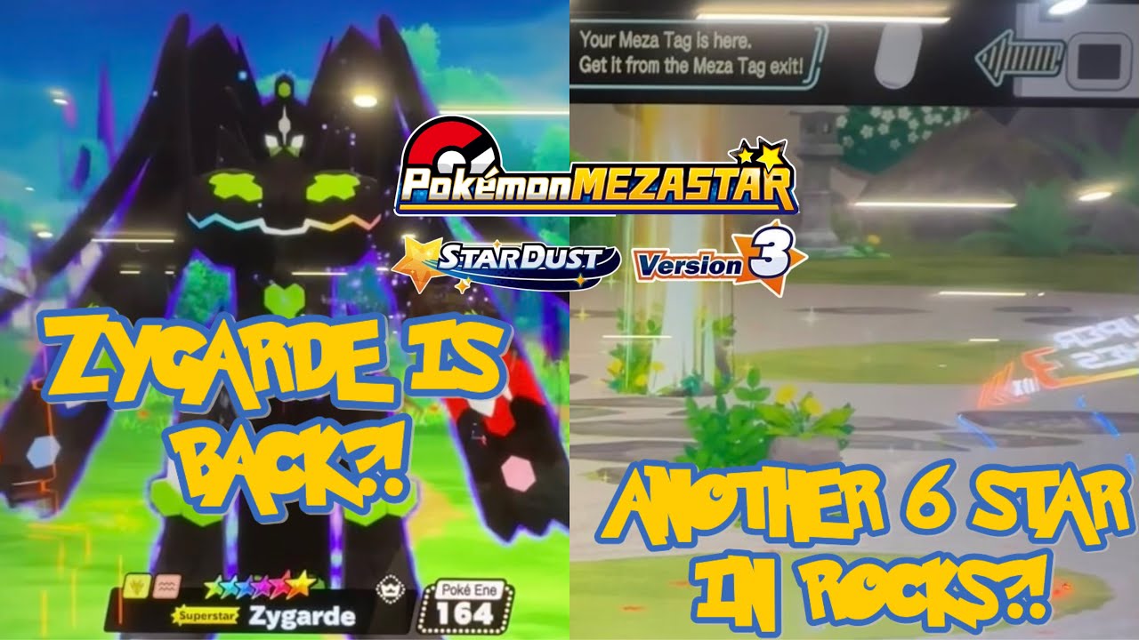 *ZYGARDE HAS APPEARED AGAIN?! 6 STAR POKEMON IN THE ROCKS?!* Pokemon ...