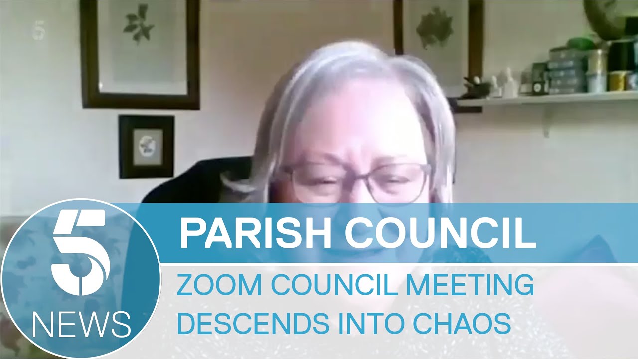 Handforth Parish Council meeting descends into chaos | 5 News - YouTube