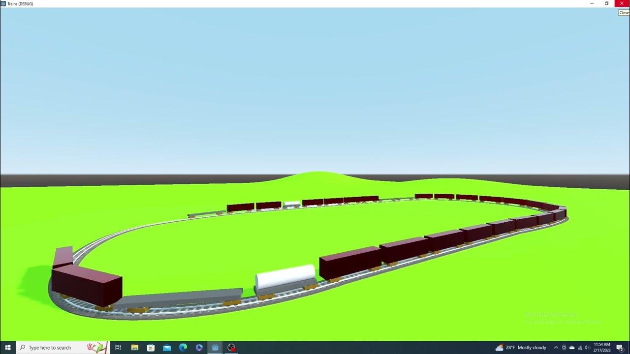 Simple Godot Train Test 2 - YouTube