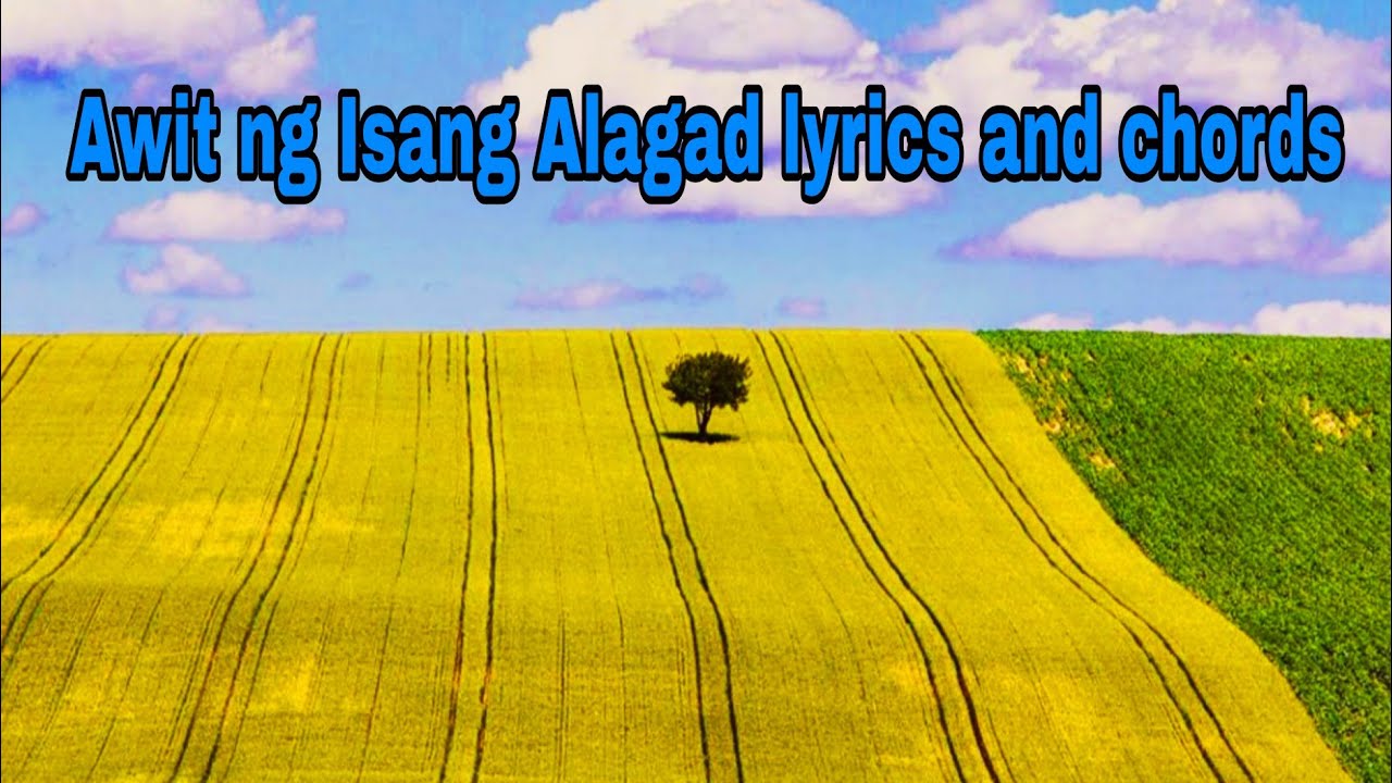 Awit ng Isang Alagad lyrics and chords @buhayayganyan - YouTube