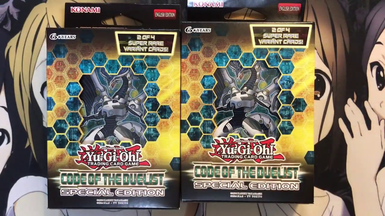 Opening Two Code of the Duelist Special Editions TCG - YouTube