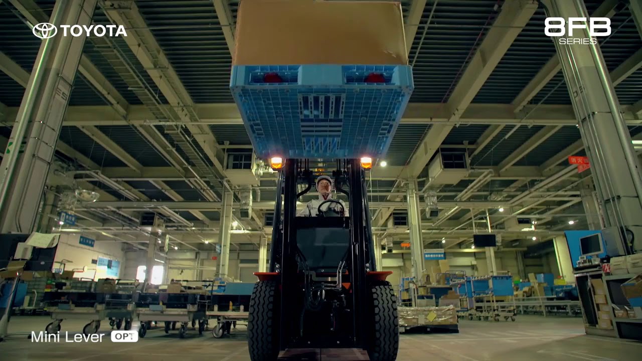 TOYOTA 8FB Series - YouTube