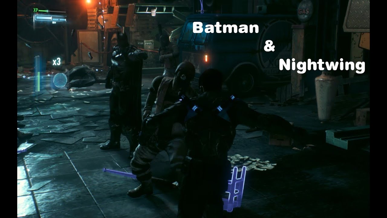 Batman Arkham Knight , Interrogate the Penguin, Gameplay , Nightwing ...