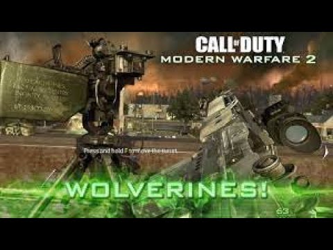Call Of Duty Modern Warfare 2 Mission 6: Wolverines (part 2) #shorts ...