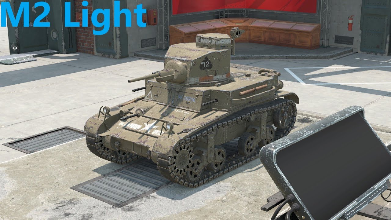 World of Tanks Blitz - M2 Light PT-BR (T1) - YouTube