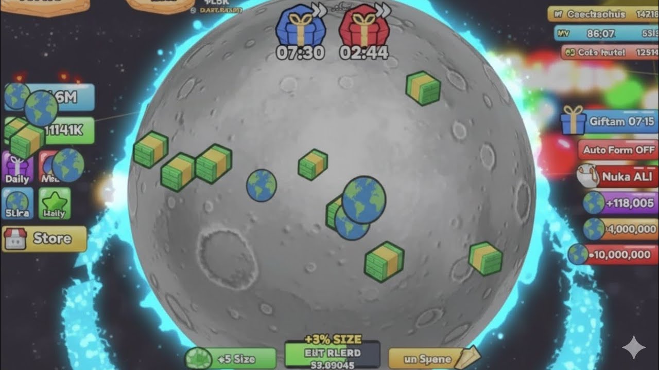 Roblox - playing with the moon - YouTube