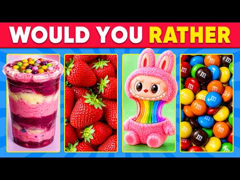 Would You Rather...? Sweets Special 🌈 Candy & Desserts Edition 🍬🍩 Jelly Quiz