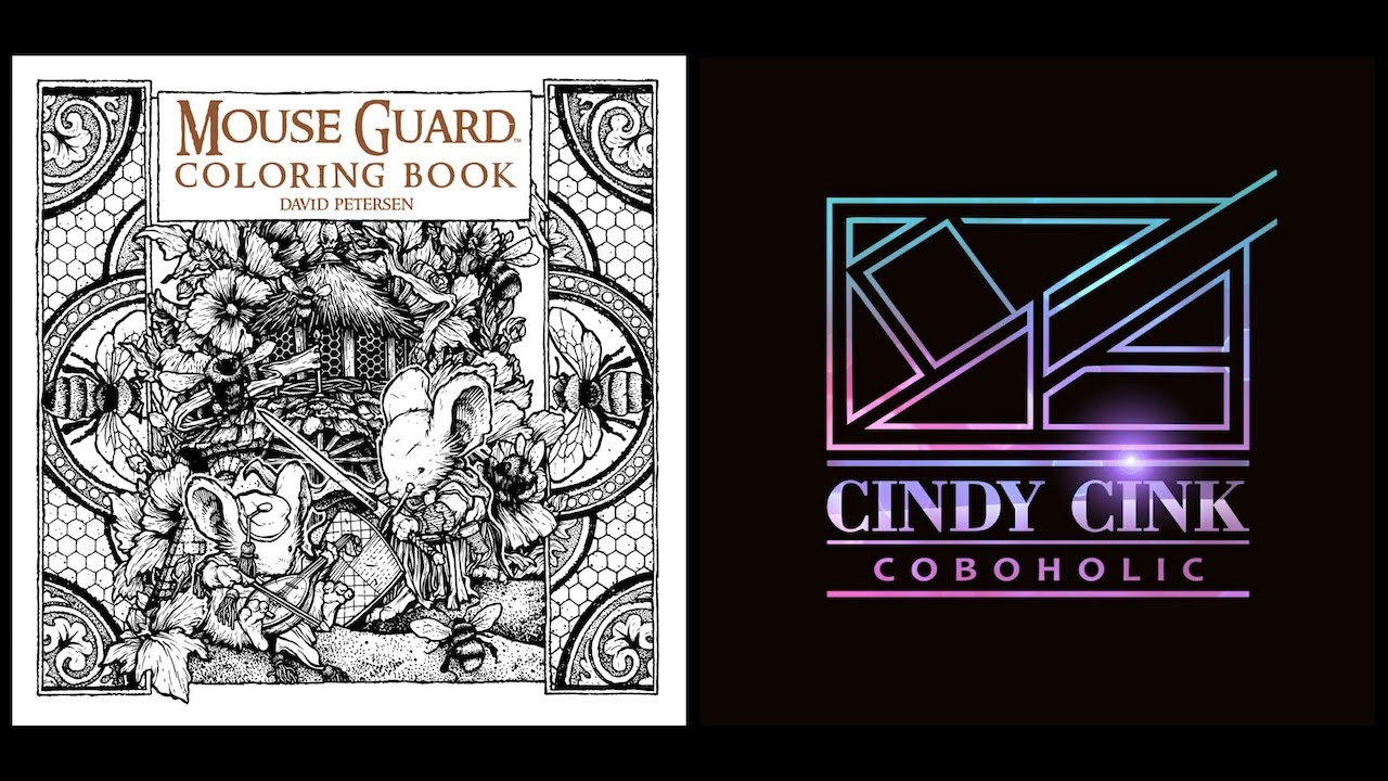 Mouse Guard Coloring Book by David Petersen 😚 - YouTube