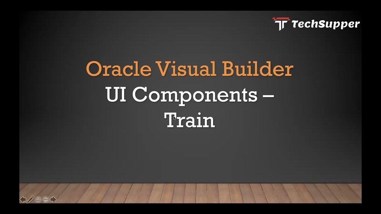 How to use train component in Oracle Visual Builder | Oracle VB | Oracle VBCS | OIC #oic - YouTube