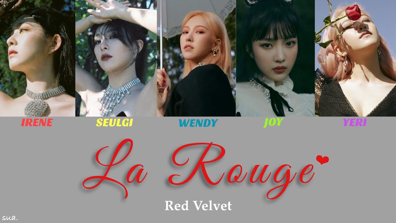 日本語字幕/かなるび【 La Rouge 】Red Velvet(레드벨벳) - YouTube