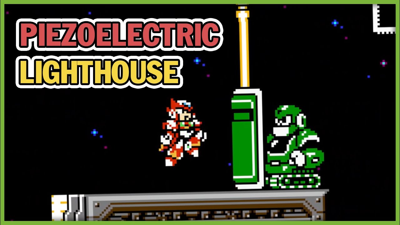 Piezoelectric Lighthouse - Mega Man X Maker - YouTube
