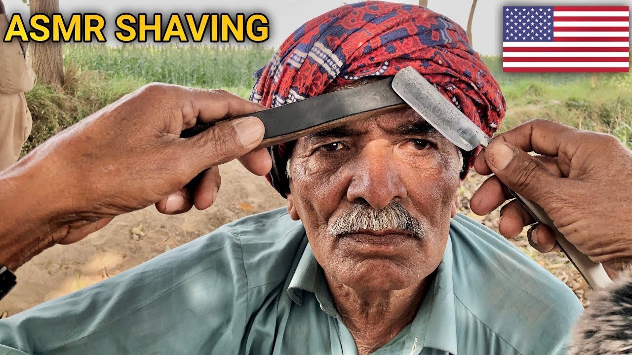 ASMR Fast Shave 🪒 Popular Shaving Method - YouTube