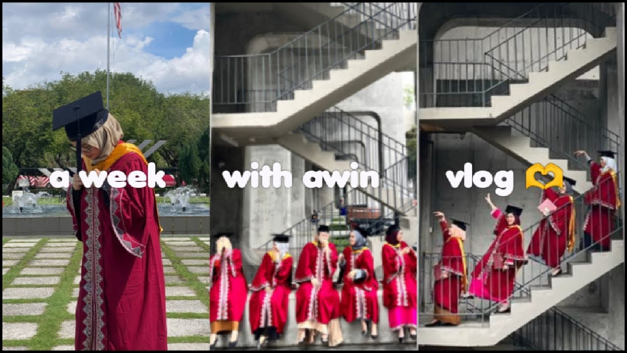 Vlog | a week | UPM graduation 🎓 - YouTube