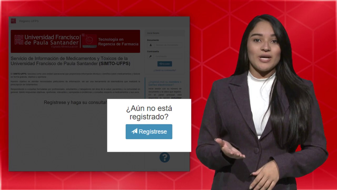 Ingreso a SIMTO UFPS - YouTube