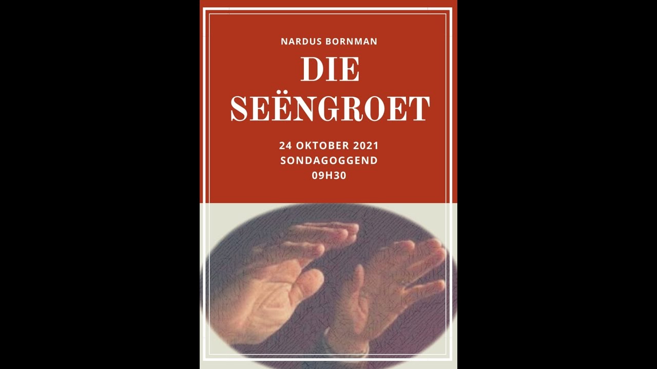 Die Seëngroet - YouTube