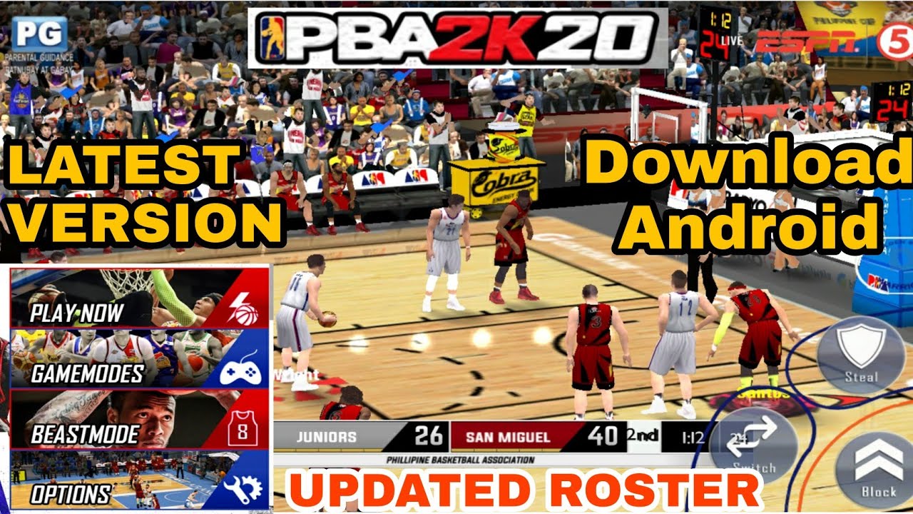 PBA 2k20 Android Gameplay | Pba 2k20 Juniors Vs San Miguel | Pba 2k20 ...