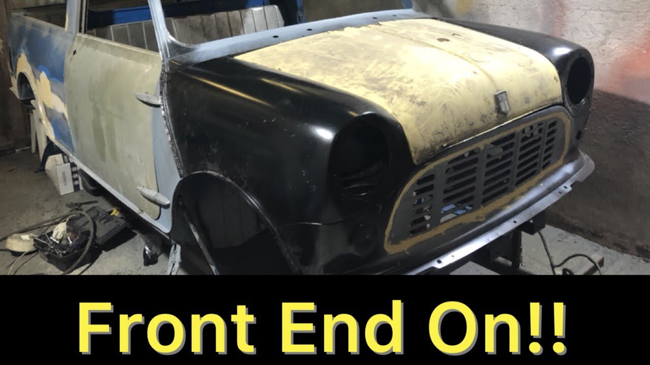 Classic Mini Pickup Restoration Ep61 - Front End Complete - YouTube