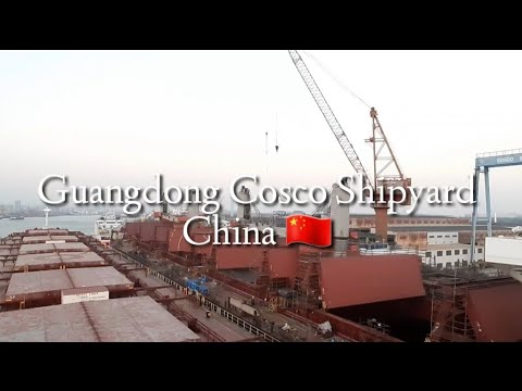 Guangdong Cosco Shipyard | China 🇨🇳 | Travel 01 - YouTube