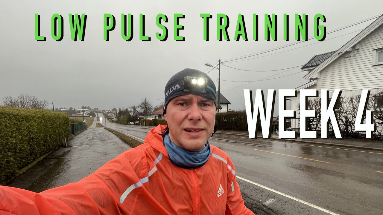 Half marathon prep Week 4 of 13 - More Low pulse training - YouTube