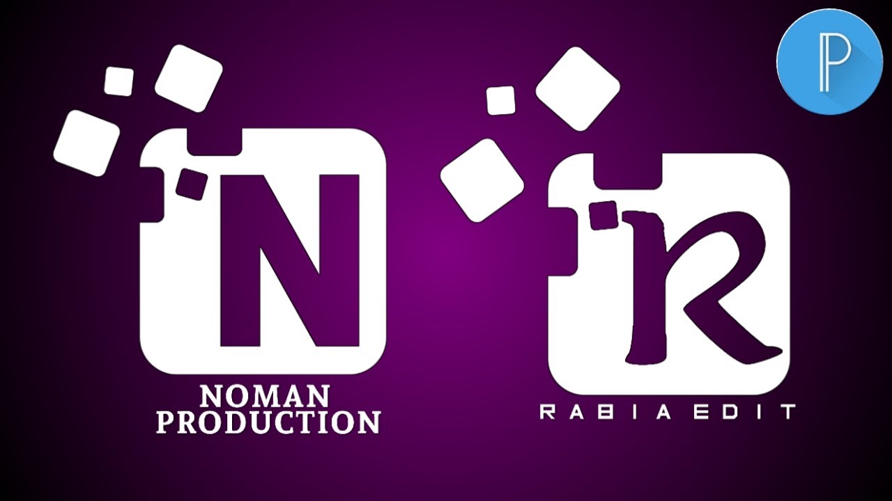 HOW TO MAKE LOGO IN PICSART || NEW DESIGN LOGO EASY AND SIMPLE METHOD ...