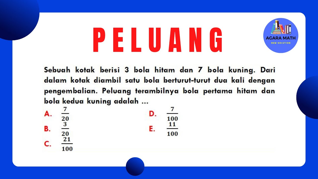 peluang dengan pengembalian - YouTube