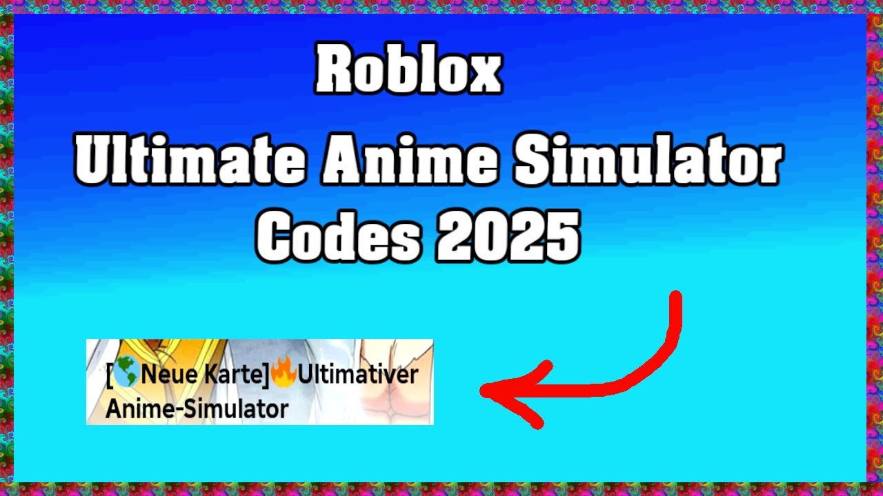 Roblox Ultimate Anime Simulator Codes 2025 / January ! 😱 - YouTube