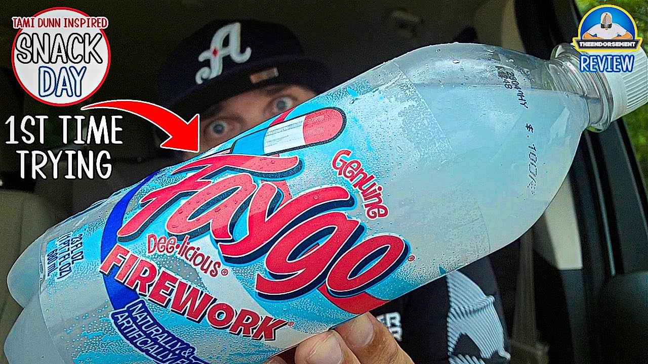 Faygo® Firework Soda Review!🎆🥤 | 1st time Trying Faygo ...