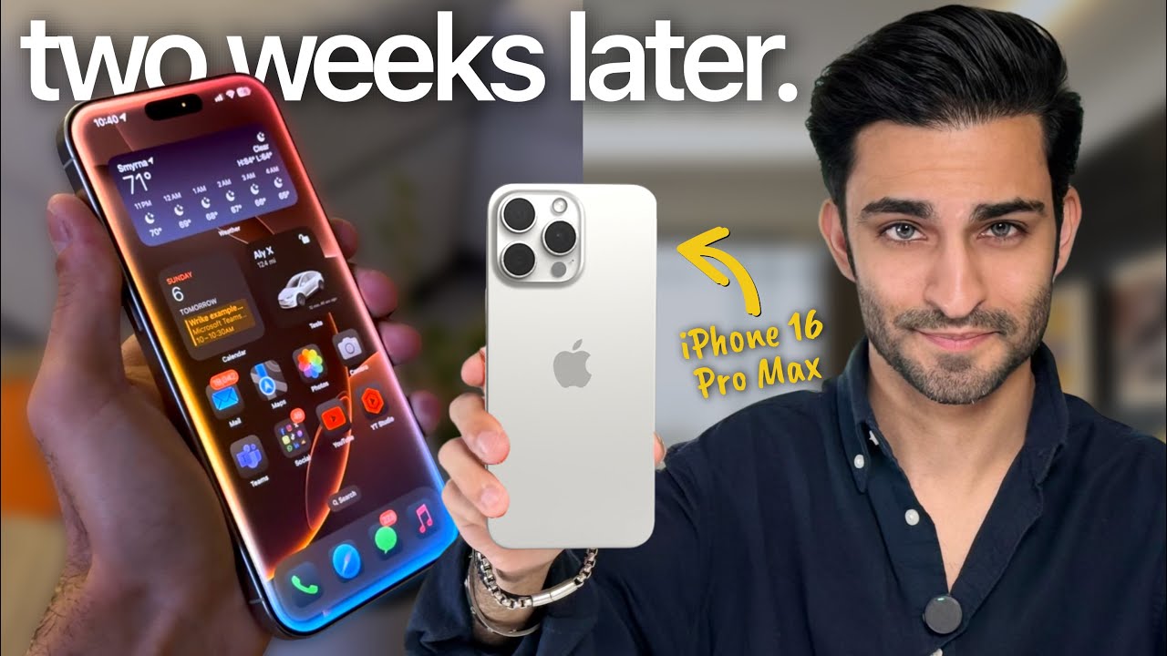 iPhone 16 Pro Max review: the best iPhone yet | 2 weeks later! - YouTube