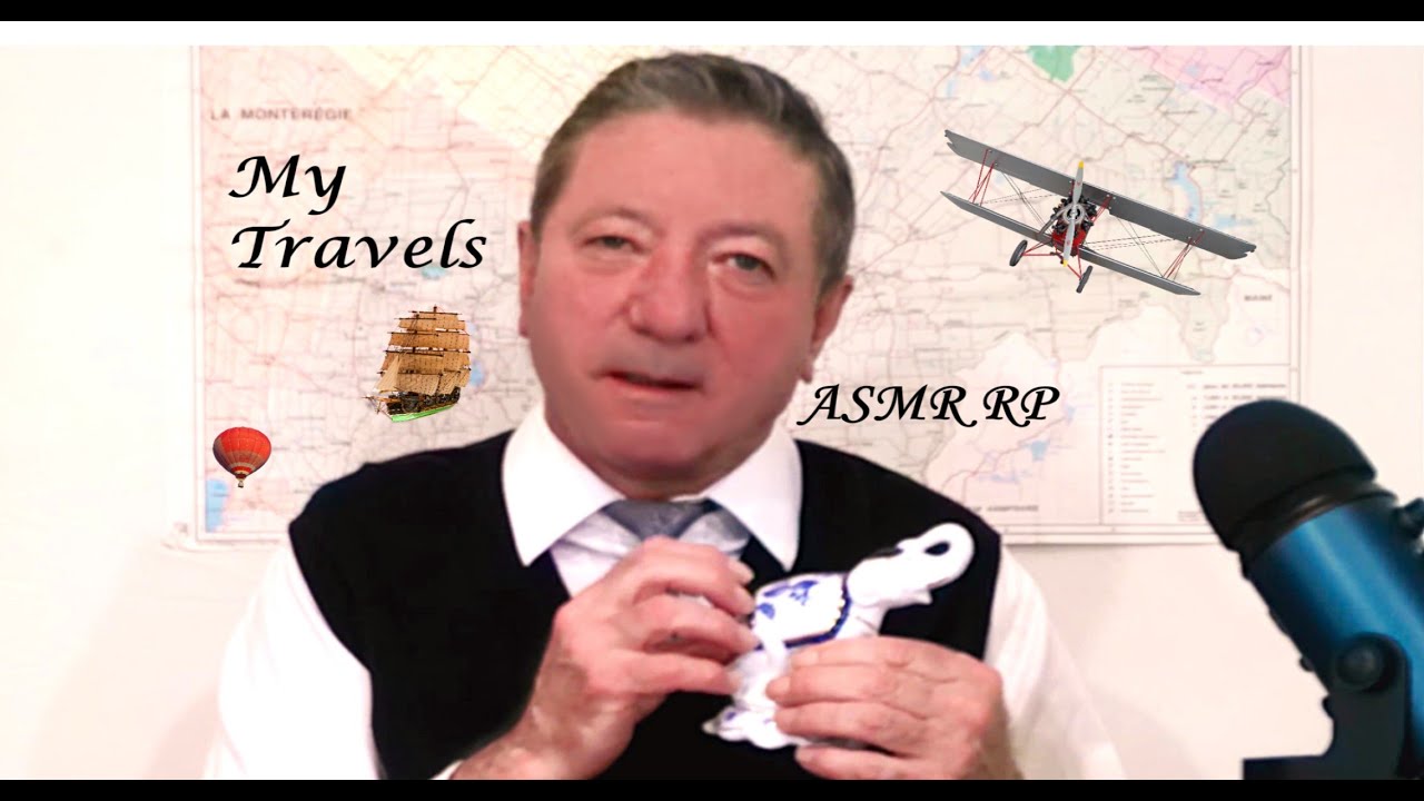 ASMR Travel Show & Tell Roleplay. (Requested video) Soft voice and ...