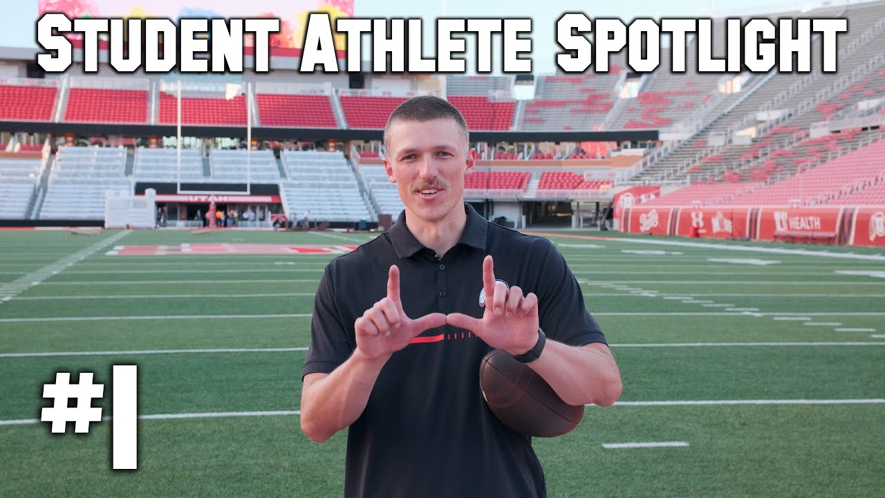 Utah v. Weber State - Student Athlete Spotlight - YouTube