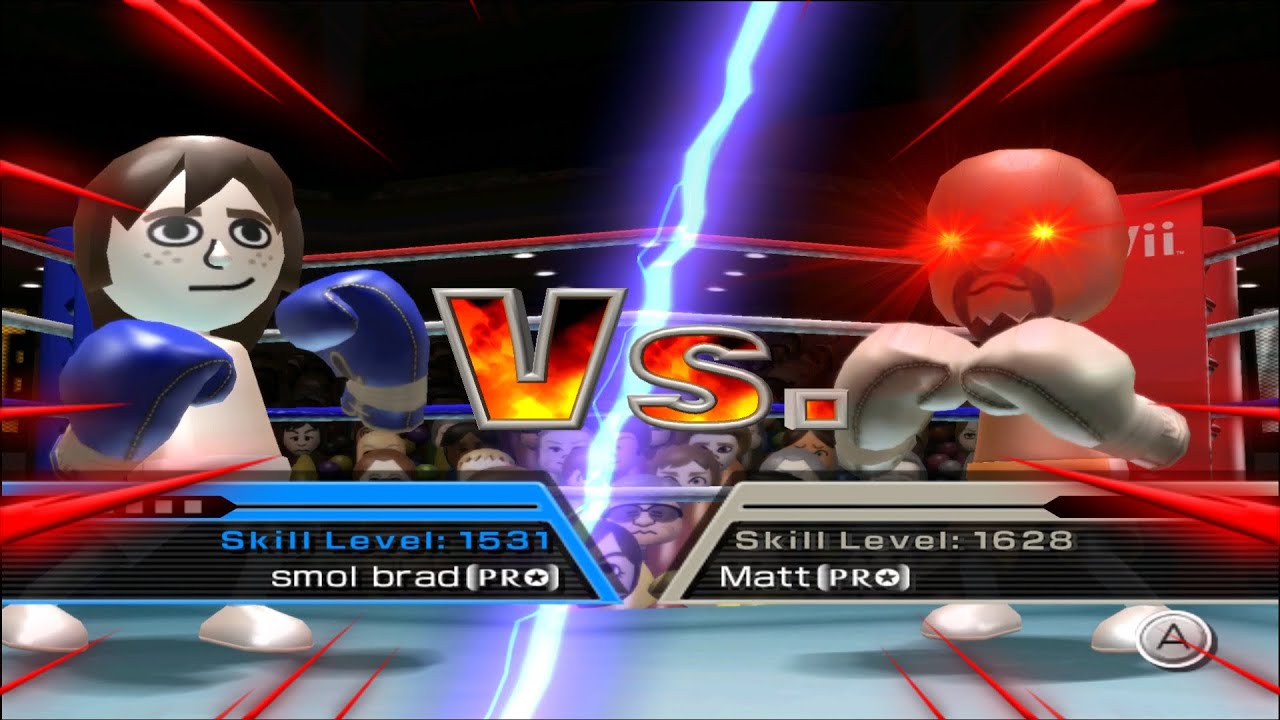 BEATING MATT IN Wii Sports Boxing... - YouTube