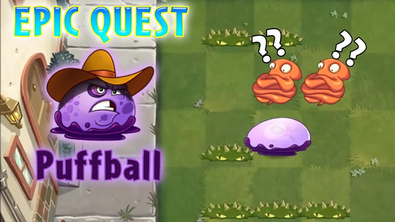 Plants vs. Zombies 2 - Epic Quest: Puffball - YouTube
