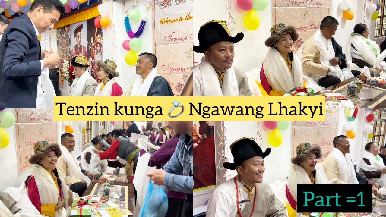 TIBETAN WEEDING 💍 TENZIN KUNGA WEDS NGAWANG LHAKYI IN DALHOUSIE.(PART ...