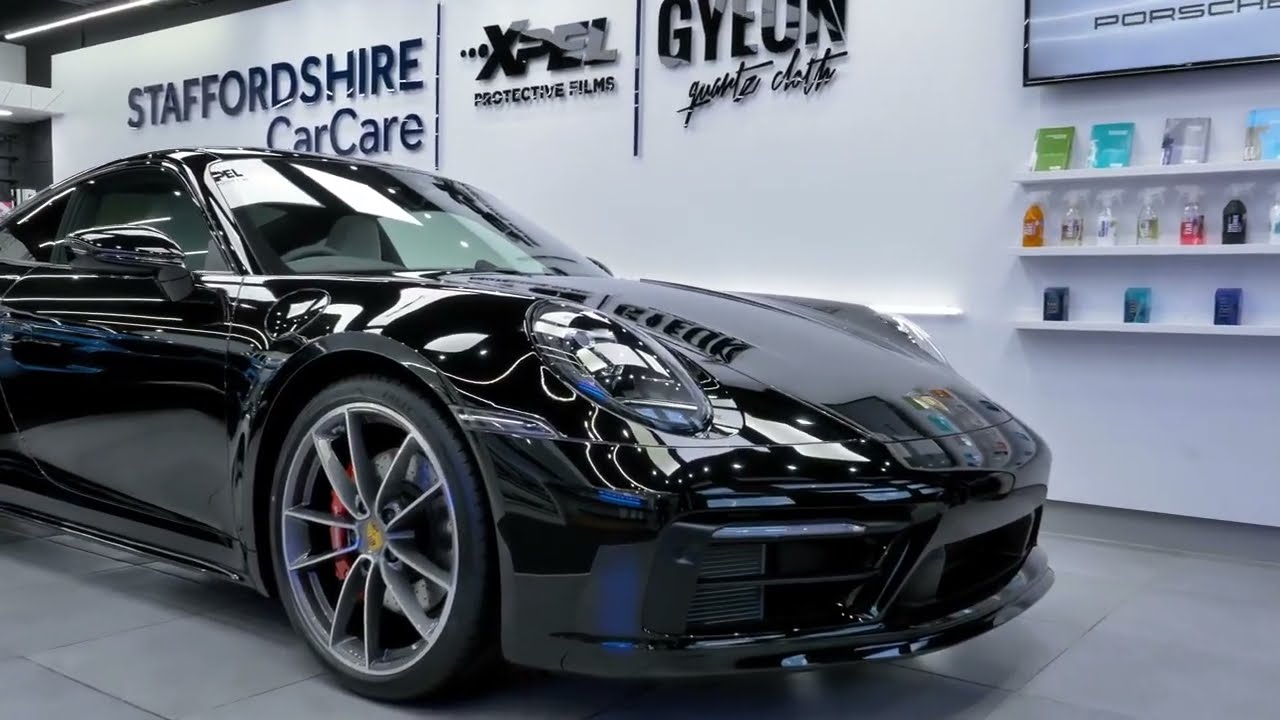 New Porsche 911 992 C4S Protection Film And Ceramic Protected ...