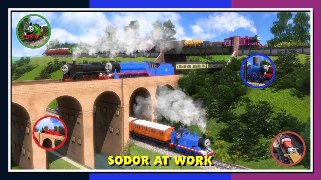 Sodor at Work | A Trainz Short - YouTube