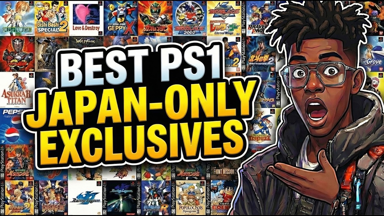 TOP 50 Best Japan-Only PS1 Exclusive Games You Never Played - YouTube