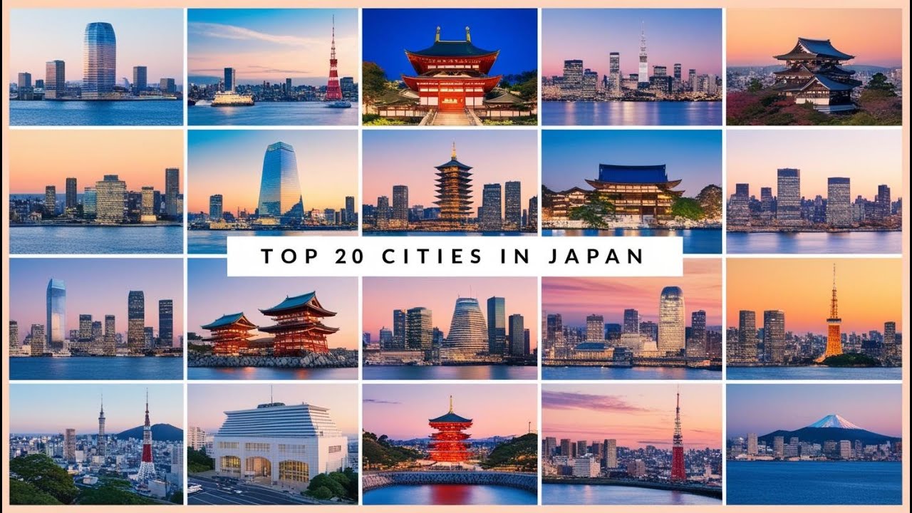 The Top 20 Cities in Japan - Ultimate Japan Travel Guide 4K - YouTube