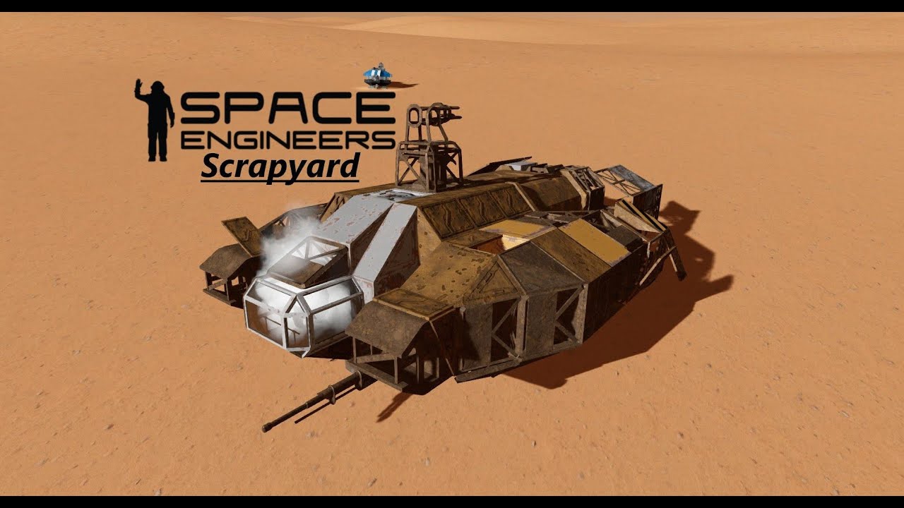 Forging the Phantom Fleet: A Space Engineers Scrapyard Adventure With ...