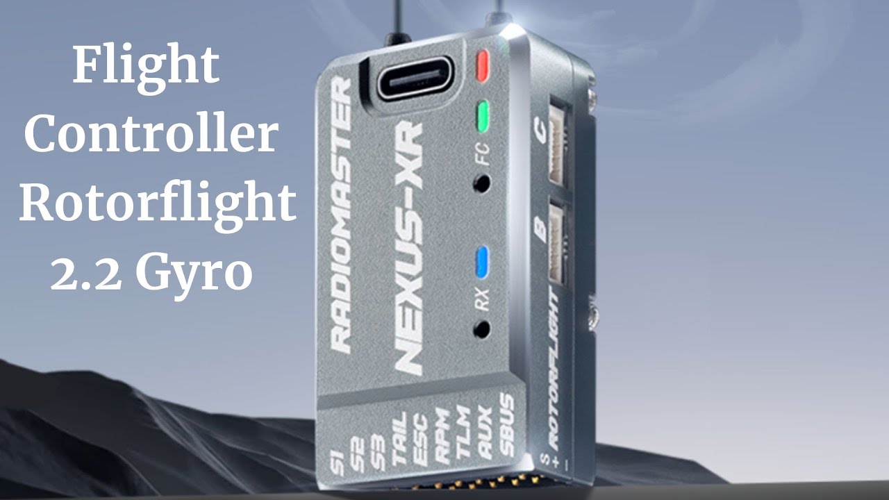 Flight Controller Rotorflight 2 2 Gyro - YouTube