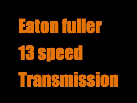 How to shift a 13 speed transmission 2 - YouTube