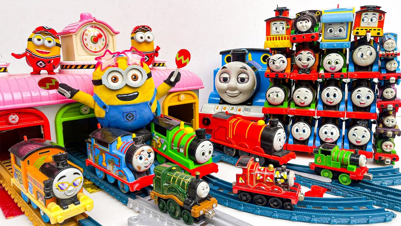 03 Minutes Satisfying with Toy of Thomas the Tank Engine & Friends ...