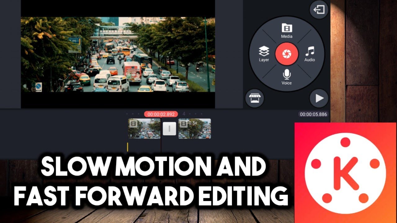 HOW TO EDIT SLOW MOTION AND FAST FORWARD (TUTORIAL TAGALOG KINEMASTER ...