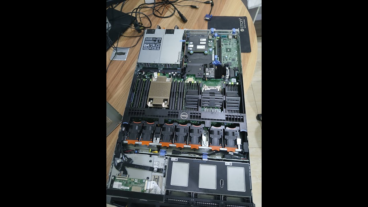 سيرفر دل R630 نظرة عامة وكذلك ترقية الرام || Dell PowerEdge R630 Server ...