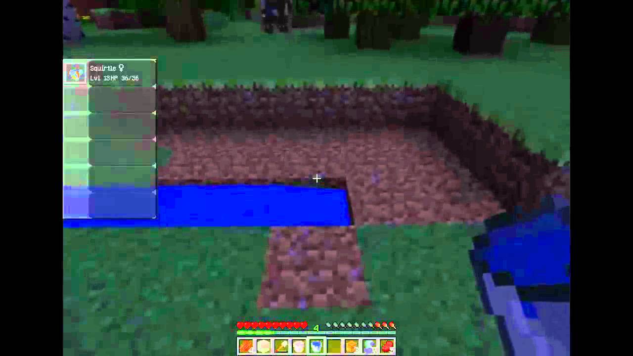 Pixelmon - Part 10 : I gots a water supply! - YouTube