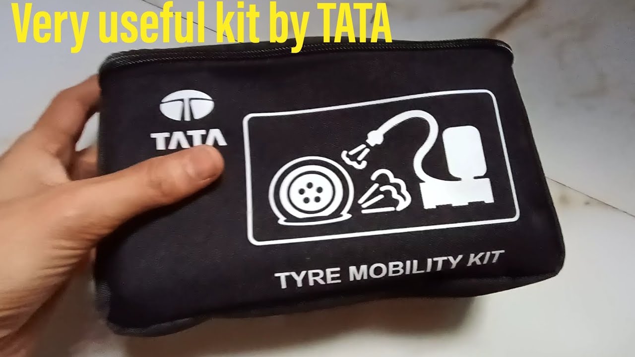 Tyre mobility kit by TATA | मजा आ गया #tata #diy #puncture - YouTube