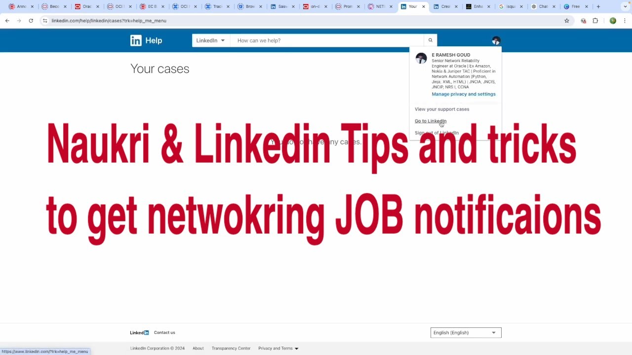 How to apply Jobs for Network Engineer role | Follow this tips in ...