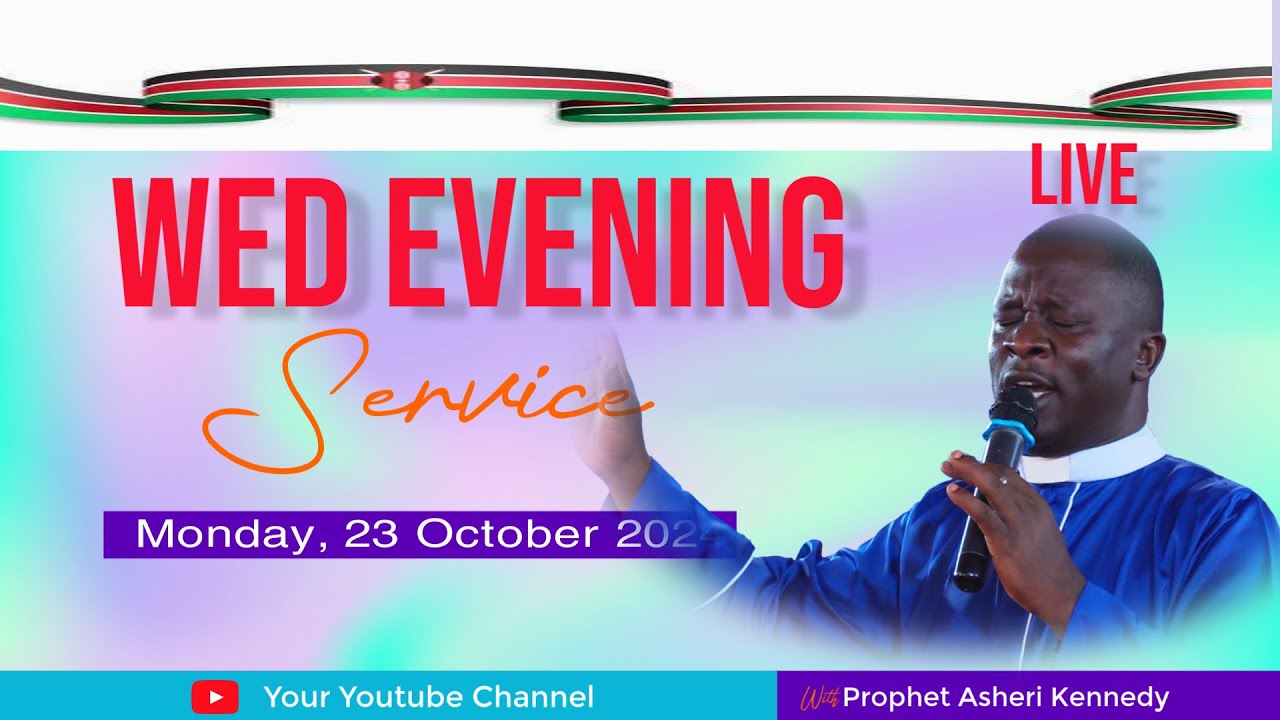 WEDNESDAY EVENING SERVICE 23/10/2024 -LIVE BROADCAST ON EGTM TV - YouTube