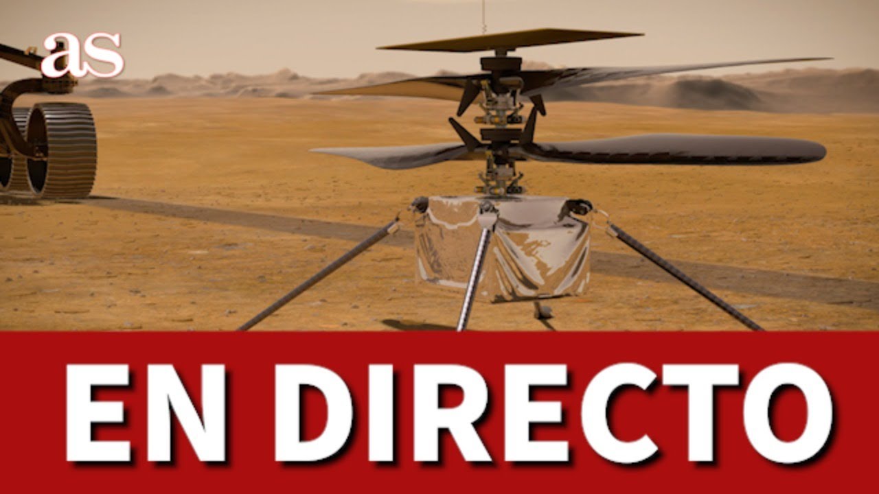 EN DIRECTO | Primer vuelo del helicóptero de la NASA en Marte | Diario ...