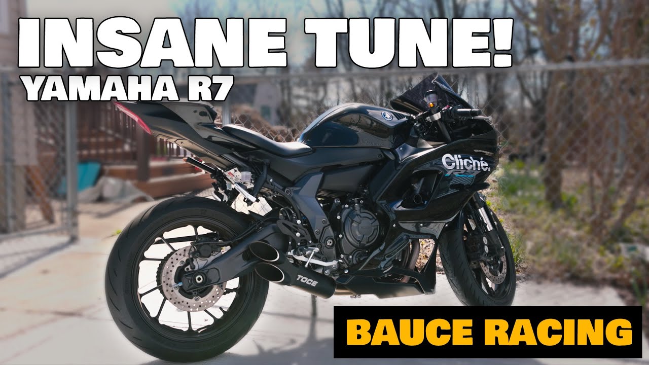 INSANE ECU TUNE FOR YAMAHA R7! (BAUCE RACING) - YouTube