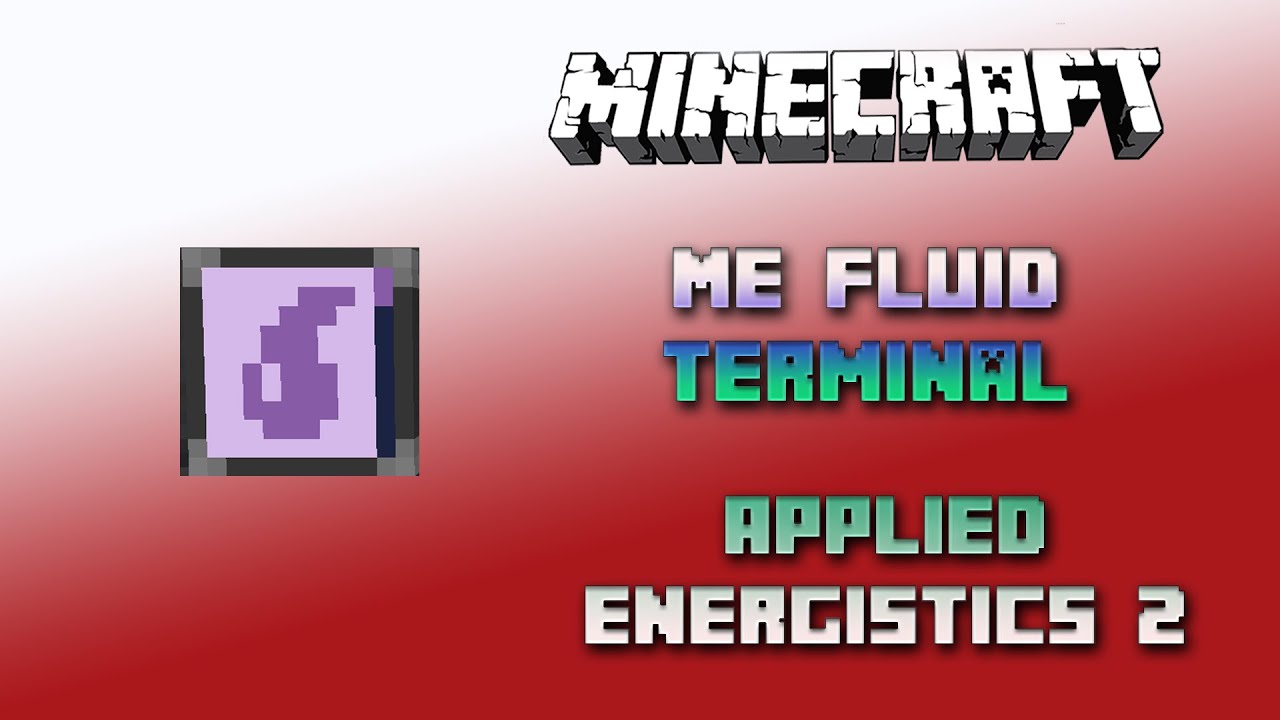 ME Fluid Terminal 📀 Minecraft Applied Energistics Tutorial 1.16.5 📀 ...